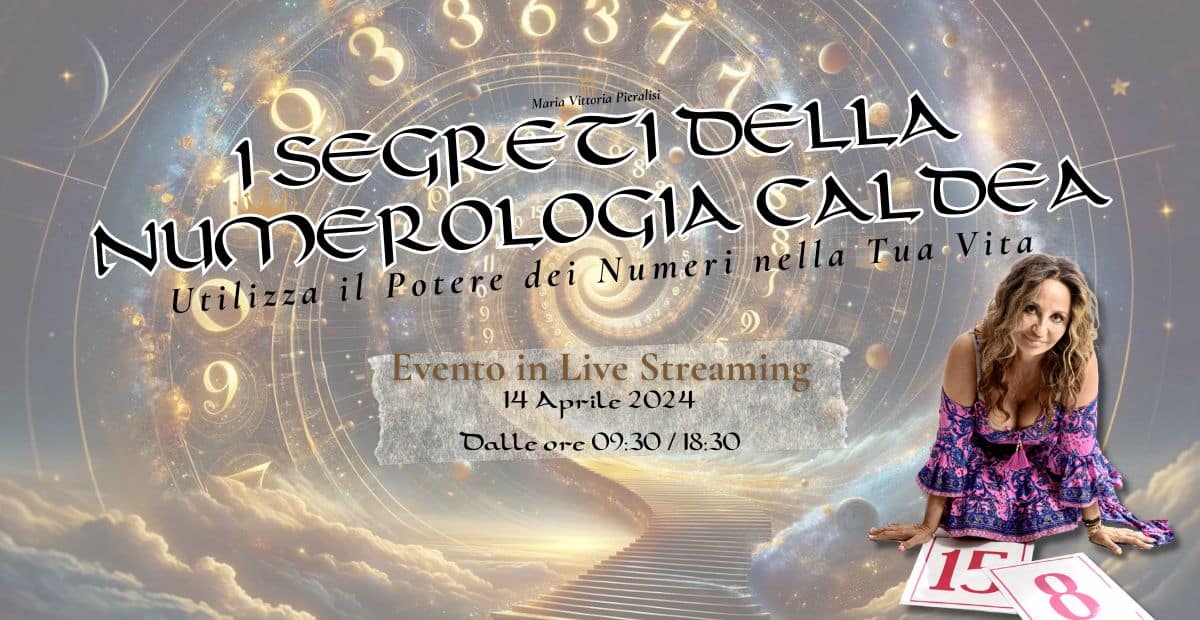 Maria Vittoria Pieralisi - Evento Streaming - I Segreti della ...